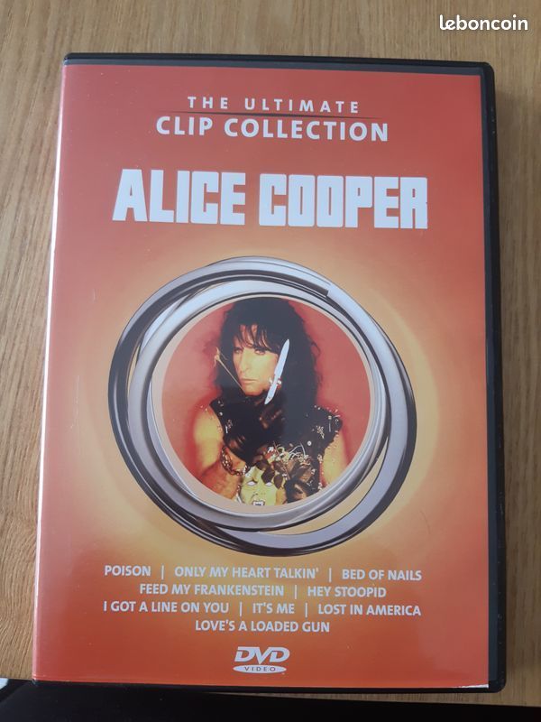 ALICE COOPER – DVD «the ultimate clip collection » - DVD - Films