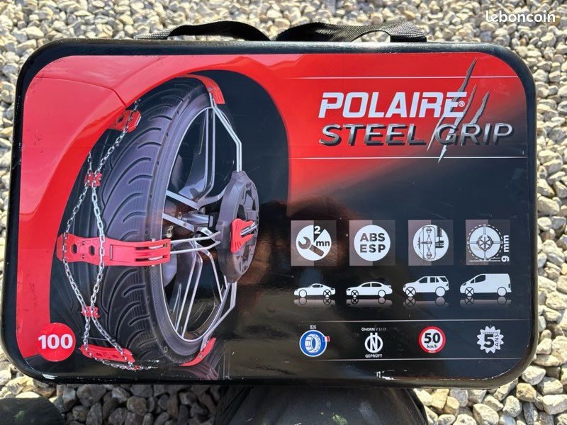 Chaînes à neige Polaire Steil grip NEUVES - Équipement auto