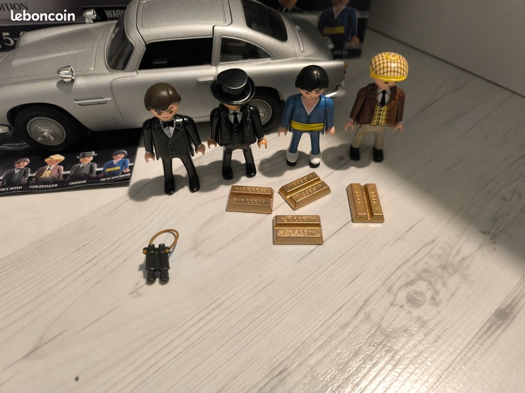 Aston Martin DB5 James Bond playmobil - Jeux & Jouets