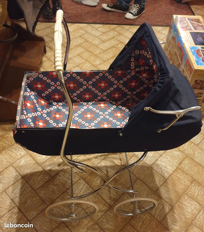 Landau vintage pour poupée - Jeux & Jouets
