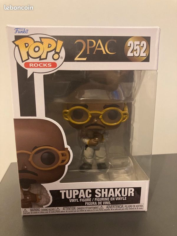 Figurine pop 252 tupac shakur - Collection