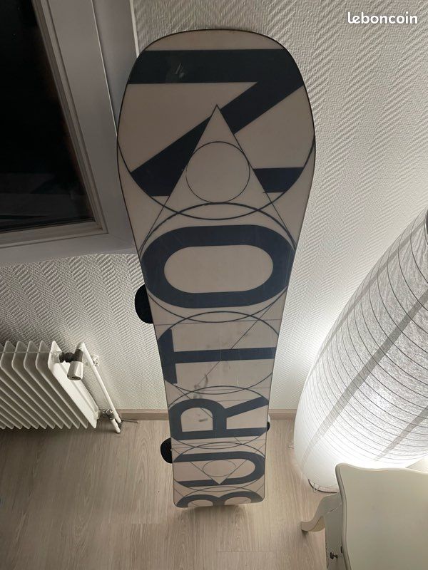 Snowboard Burton CUSTOM Wide 154cm Ski bec fixe BURTON/ ALL MOUTAIN ...