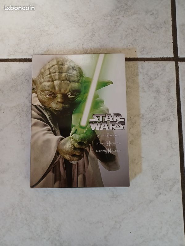 Coffret Star Wars 3 DVD : épisodes 1 ; 2 et 3 - Etat neuf - DVD - Films