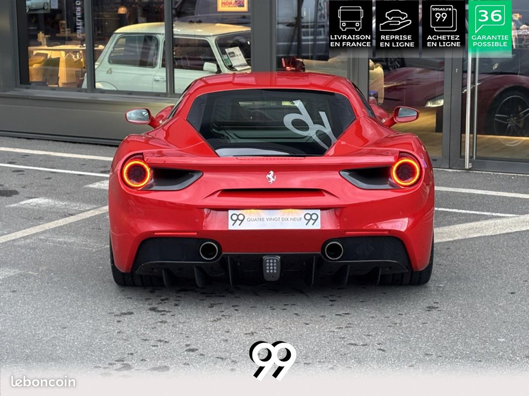FERRARI 488 GTB GTB Coupe TAILOR MADE FPOWER - Voitures
