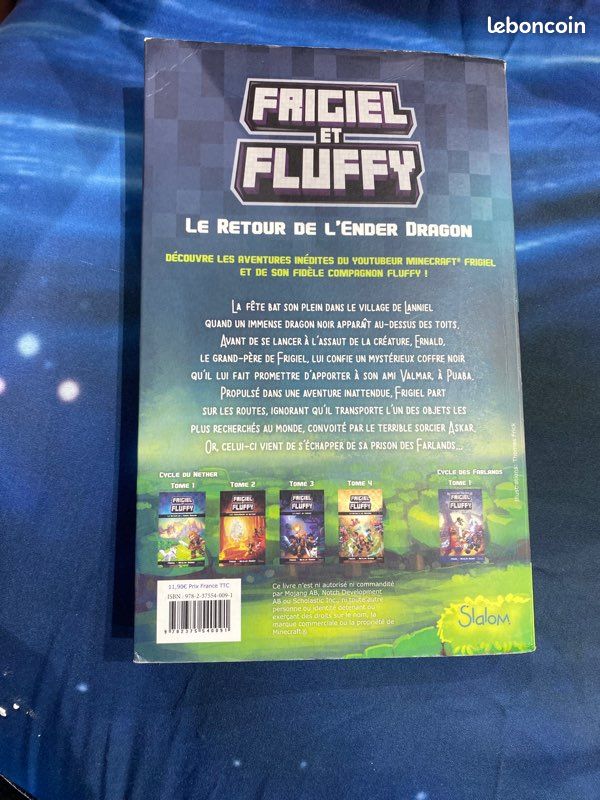 Minecraft frigiel et fluffy - Livres