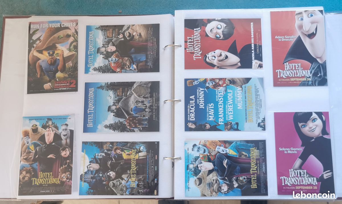 Classeur photos et cartes postales animations - Collection