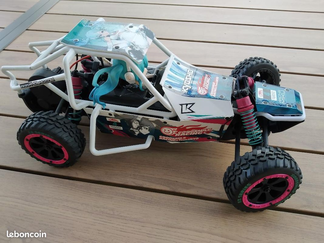 NEUF : Vintage RC 1/10 Buggy Kyosho EZ series sand master racing Miku ...