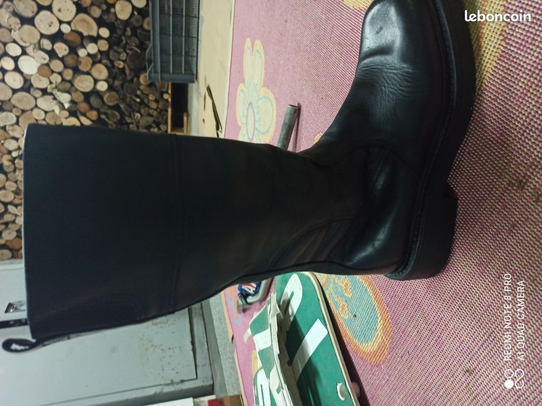 Magnifiques Bottes cuir homme - Chaussures