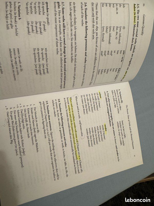 German Quickly - A Grammar for Reading German - Livres