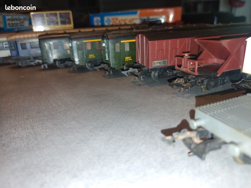 Collection train miniature HO - Modélisme
