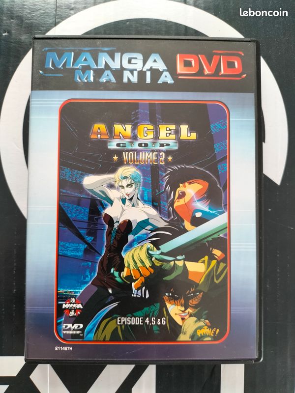 Dvd du manga culte Angel Cop - Volume 2 - DVD - Films