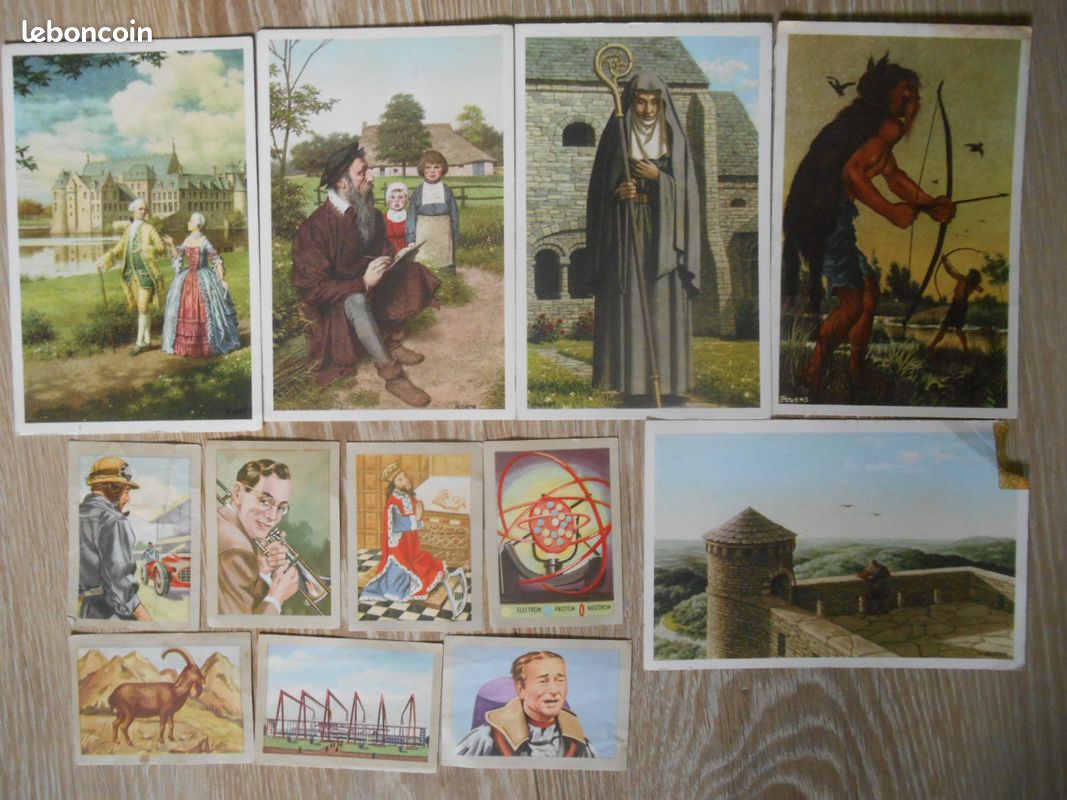 Lot Images Chromo cote d’or collection Folklore Belge - Historia ...