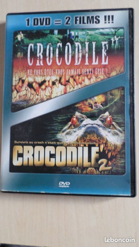 Crocodile (2000) + Crocodile 2 (2002) - DVD - Films