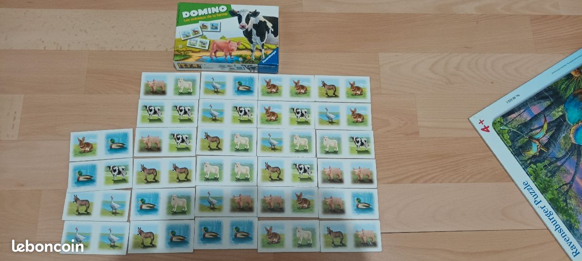 Domino les animaux de la ferme - Jeux & Jouets