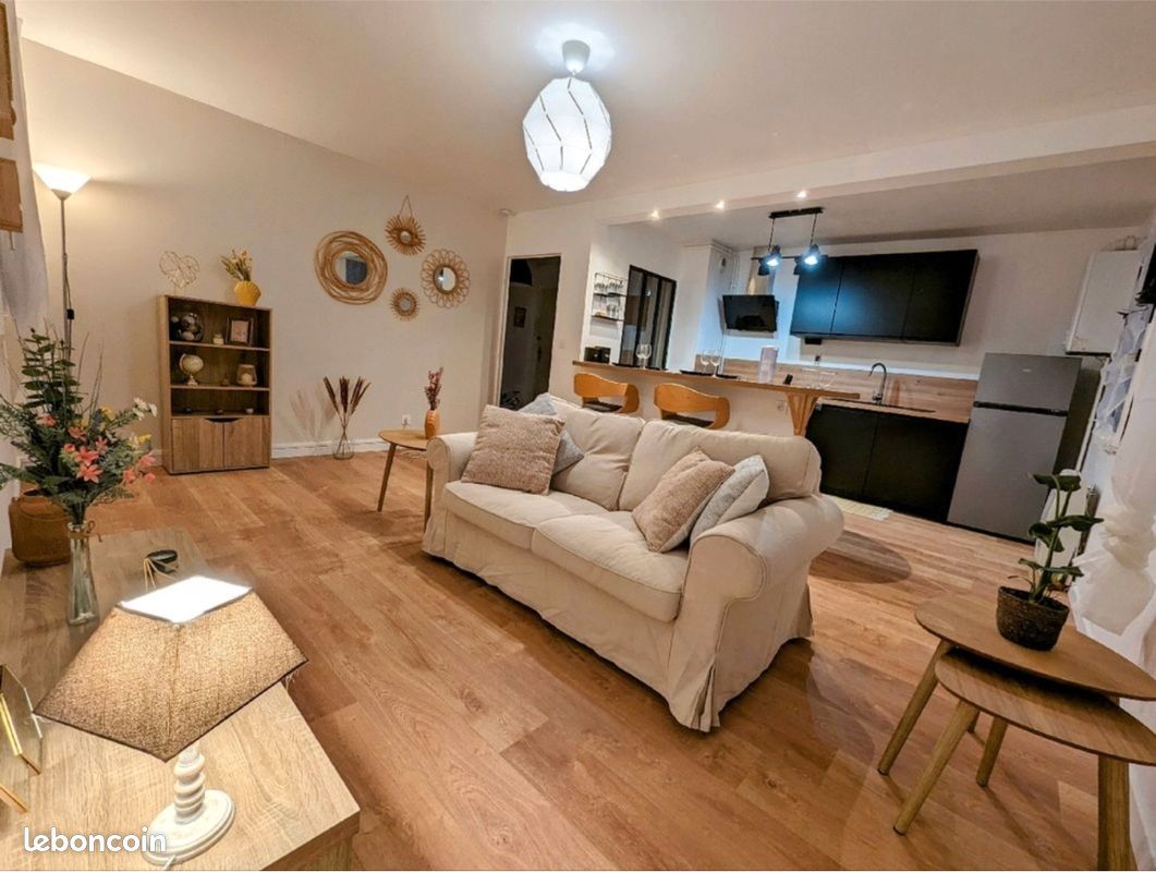Location grand appartement T2 haut de gamme tout équipé et meublé ...