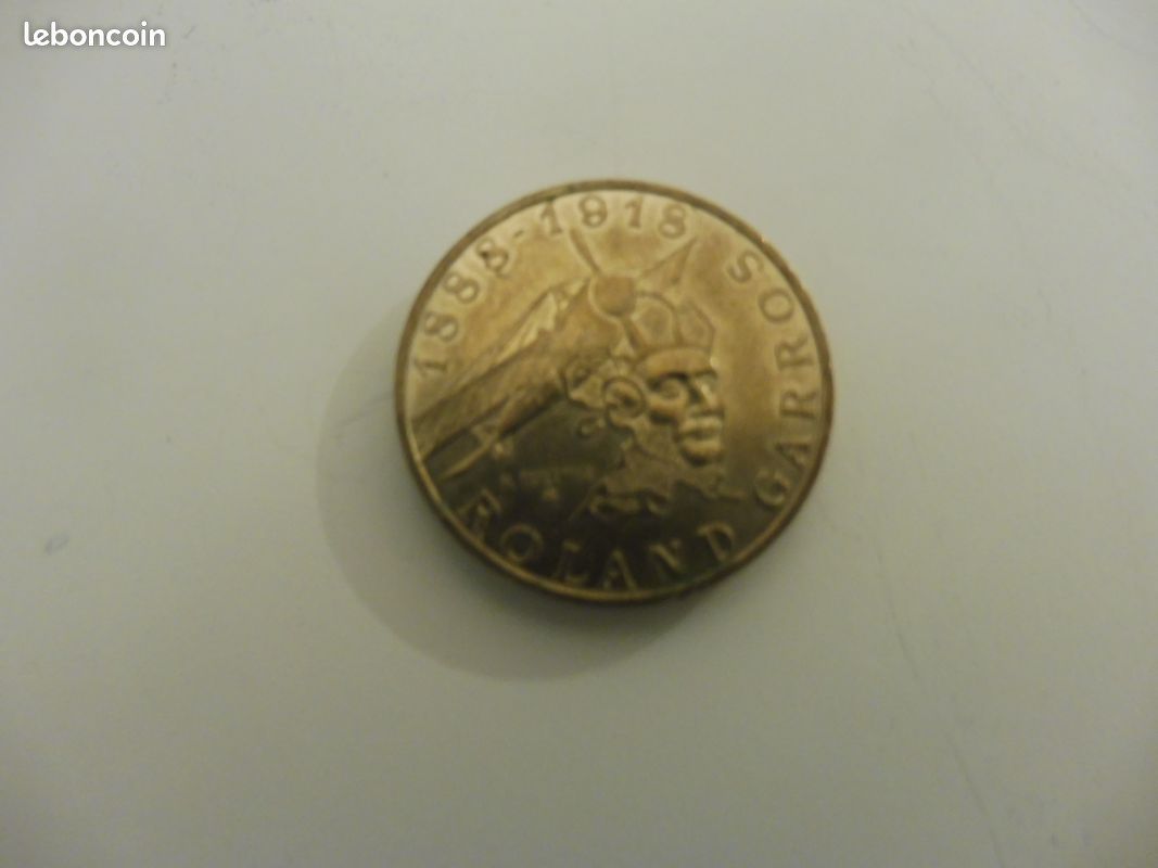 Piece de 10 Francs Roland Garros 1988 - Collection