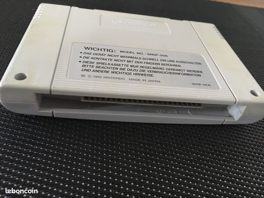 Super nes Nintendo jeu pit fighter cartouche - Consoles