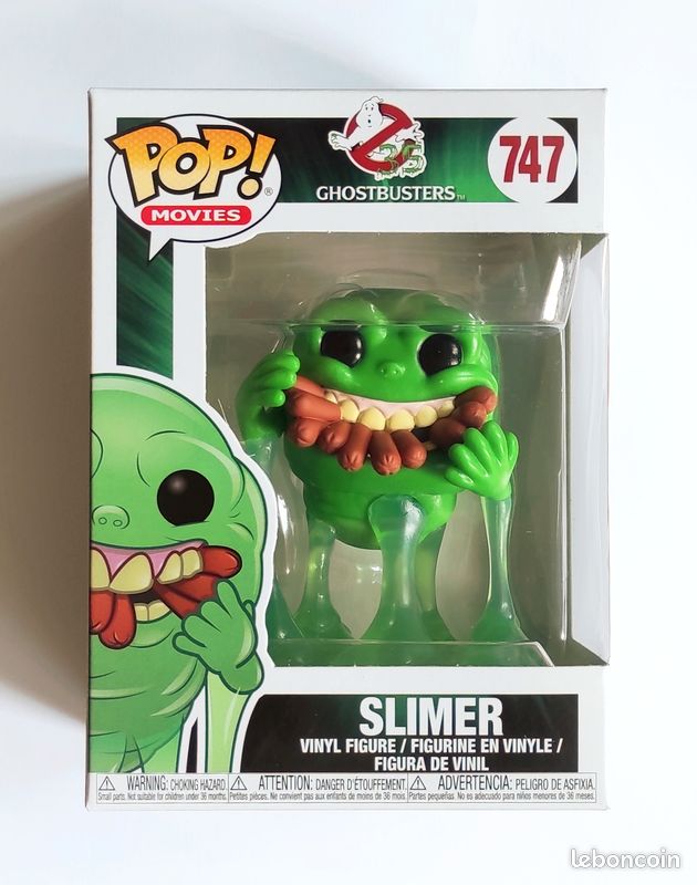 Funko POP Slimer - Bouffe-tout & Hot Dogs #747 - Ghostbusters ...