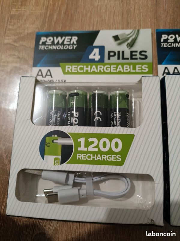 Pile rechargeable AA et AAA - Bricolage