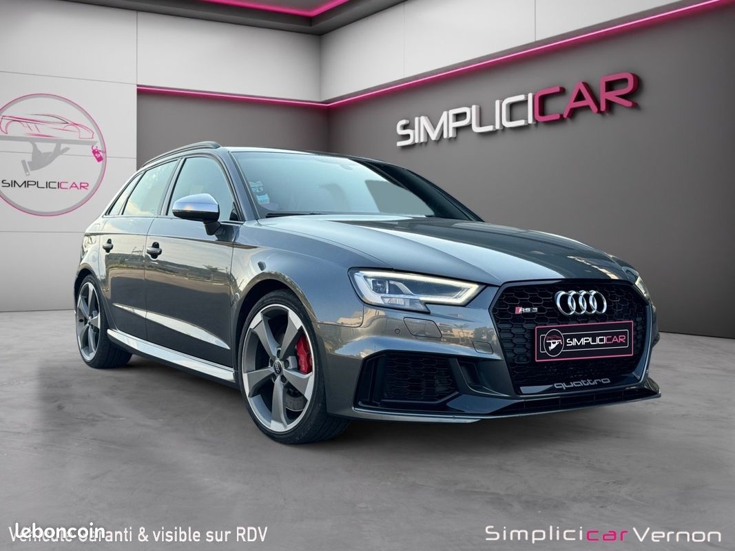AUDI RS3 SPORTBACK 2.5 TFSI 400 S tronic 7 Quattro + Véhicule Français ...