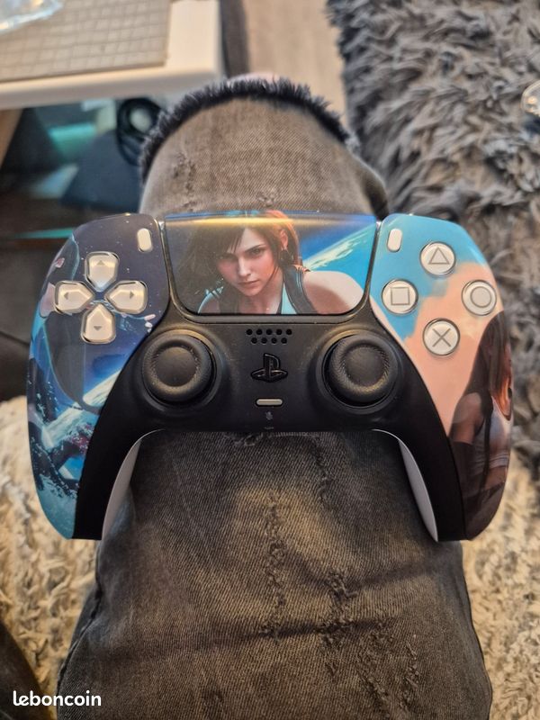 Manette ps5 original v2 custom final fantasy - Consoles