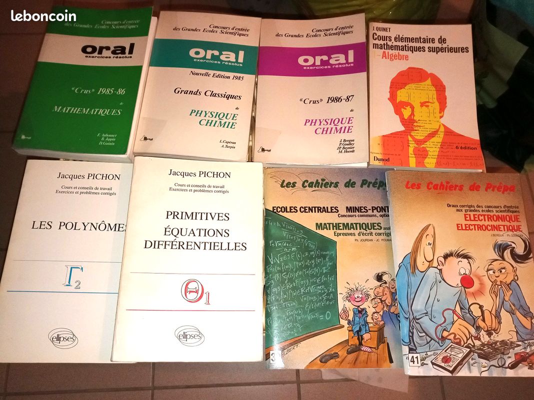 DON livres Classes prépa Maths Sup Maths Spé - Livres