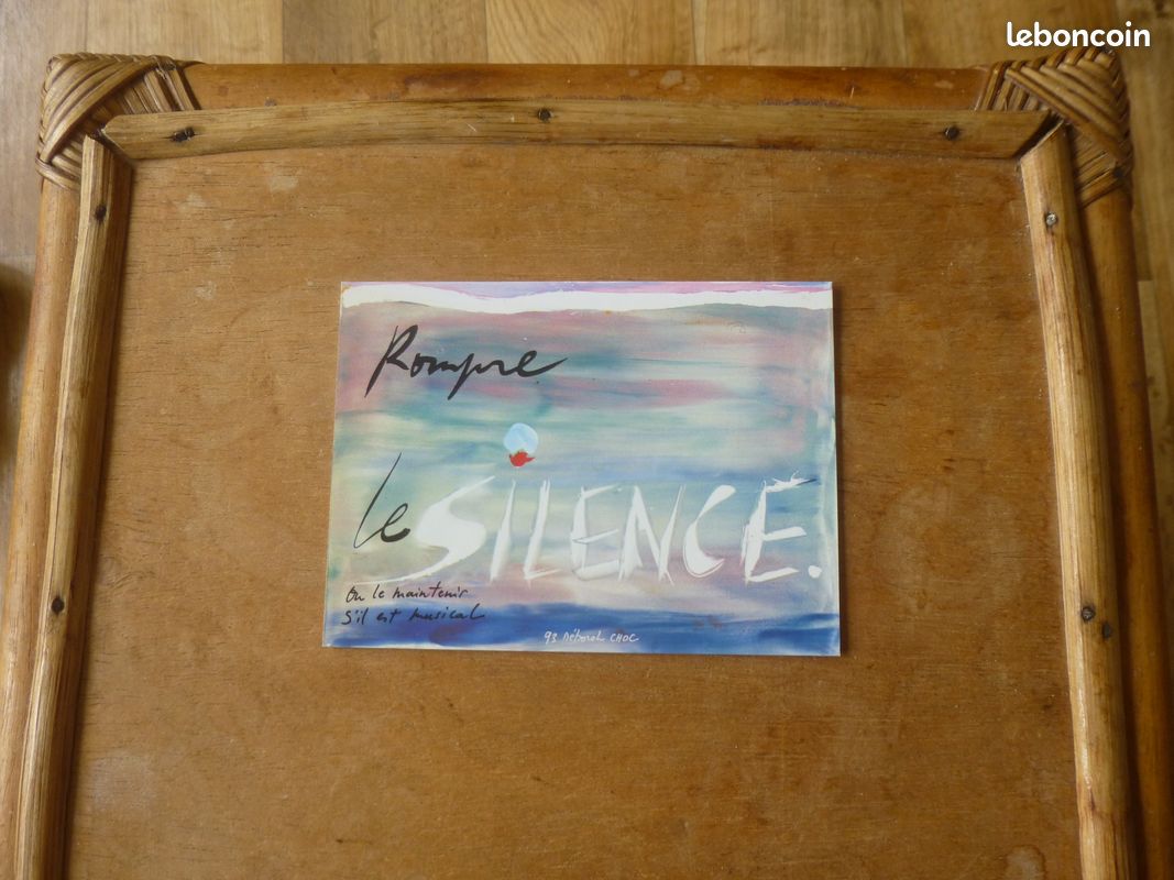 Carte postale Déborah Chock- Rompre le silence - Collection