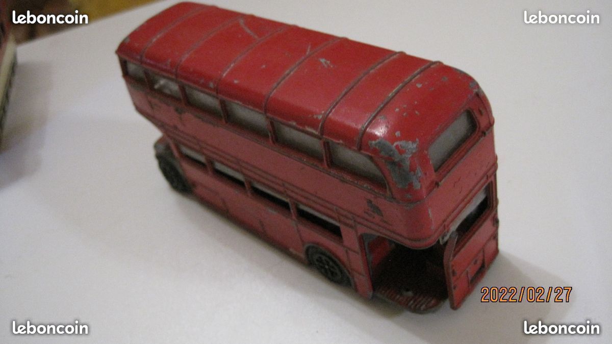 DINKY TOYS ENGLAND ROUTEMASTER BUS ANGLAIS no 289 MECCANO - Modélisme