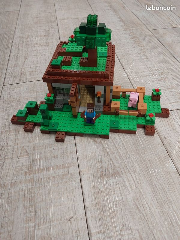 LEGO Minecraft 21115 : La première nuit de 2014 COMPLET - Jeux & Jouets