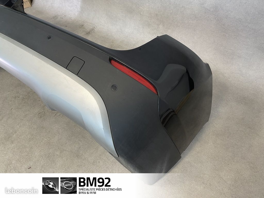 BMW X1 E84-Pare choc arriereNoir - Équipement auto