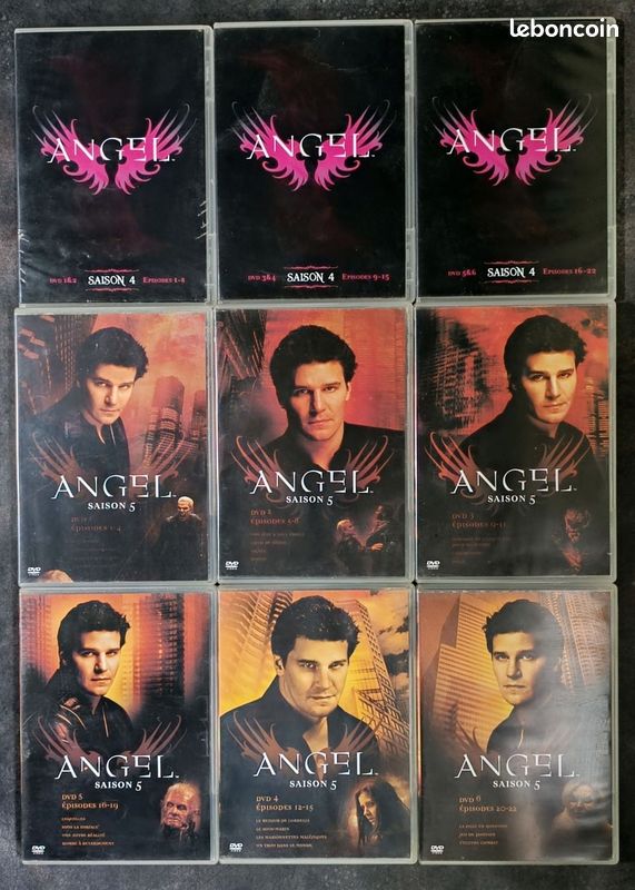 à vendre dvd's angel saison 4 & 5 / profiler saison 3 - DVD - Films