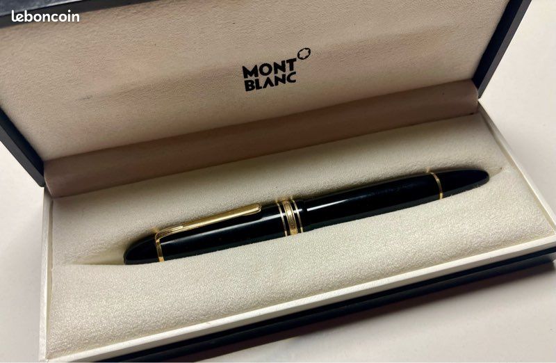 Stylo plume mont blanc meisterstück série 149 doré gros diametre ...