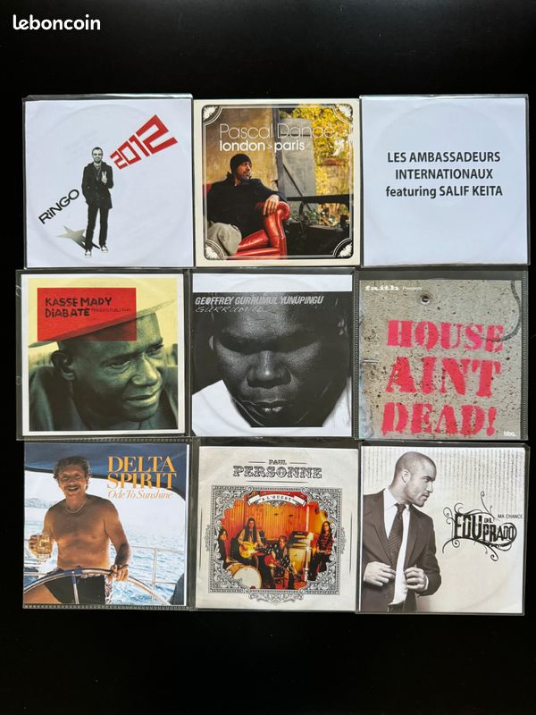 Lot De 17 Cds Promotionnels - CD - Musique