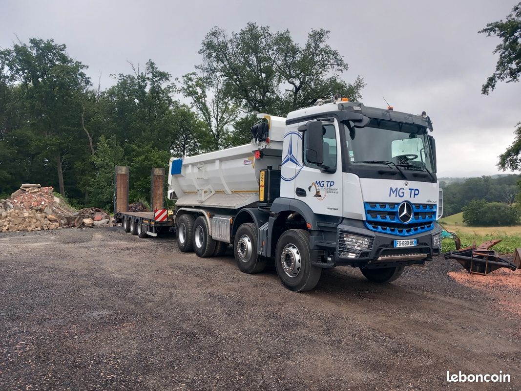 Mercedes arocs 8x4 - Poids lourds