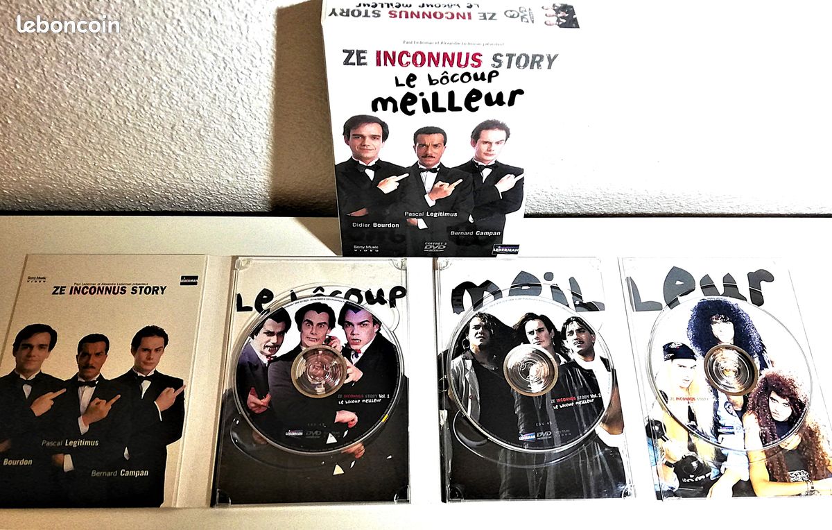 Coffret de 3 DVD – 6 h 20 – Les Inconnus – Le bôcoup meilleur – 2001 ...