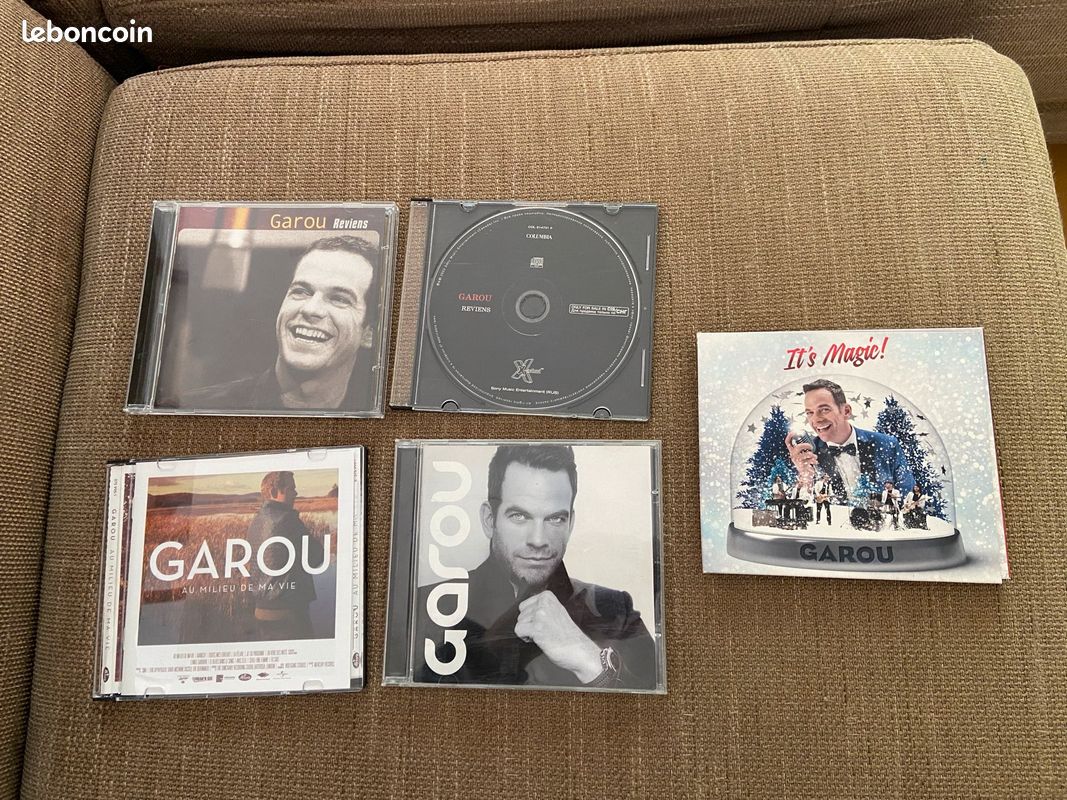 Lot de 5 CD GAROU - CD - Musique