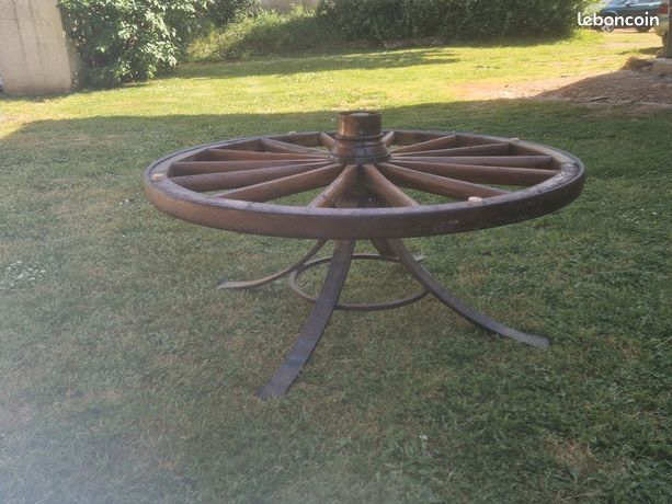 Charette en bois ancienne d'occasion - Décoration - leboncoin