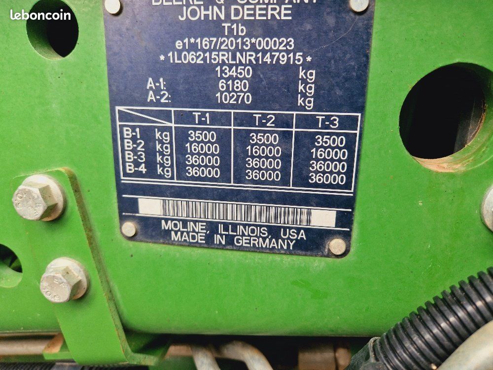 John Deere 6215R - PDF AV - CDE PRO - TLS - HCS - - Tracteurs
