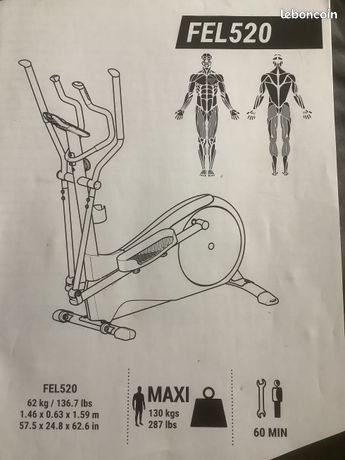 Velo elliptique domyos d'occasion - Vélos - leboncoin