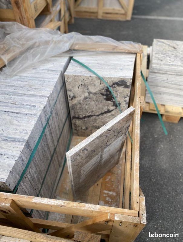 Travertin Silver Cendré – QUALITÉ PREMIUM MONDIAL MARBRE ...