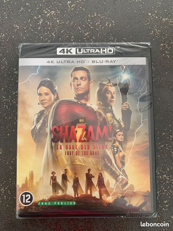 Shazam La rage des dieux [Combo Blu-ray 4K + Blu-Ray] - DVD - Films