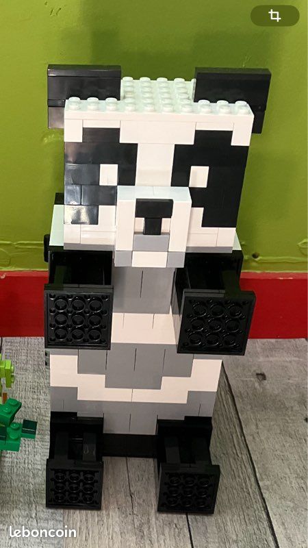 Le refuge du panda lego Minecraft - Jeux & Jouets