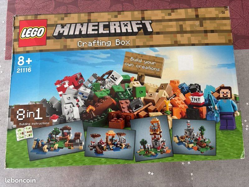 Lego Minecraft Crafting Box 21116 - Jeux & Jouets