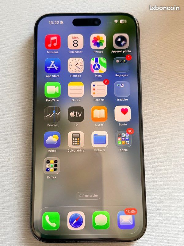IPhone 15 pro Max bleu titane 256go - Téléphones & Objets connectés