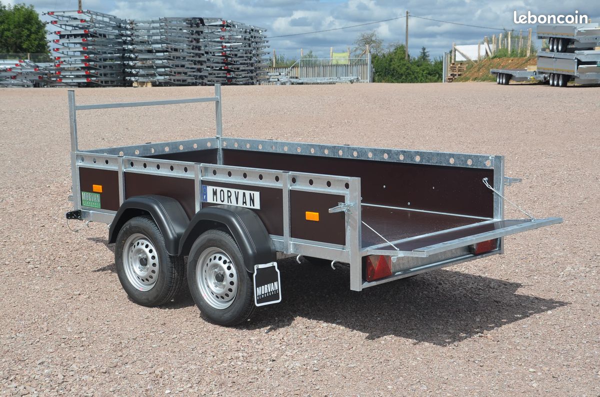 PROMO Remorque VDM double essieux 258x130 - Équipement auto