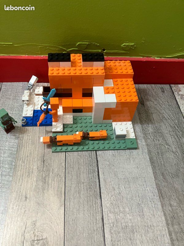 Le réfuge du renard lego minecraft - Jeux & Jouets
