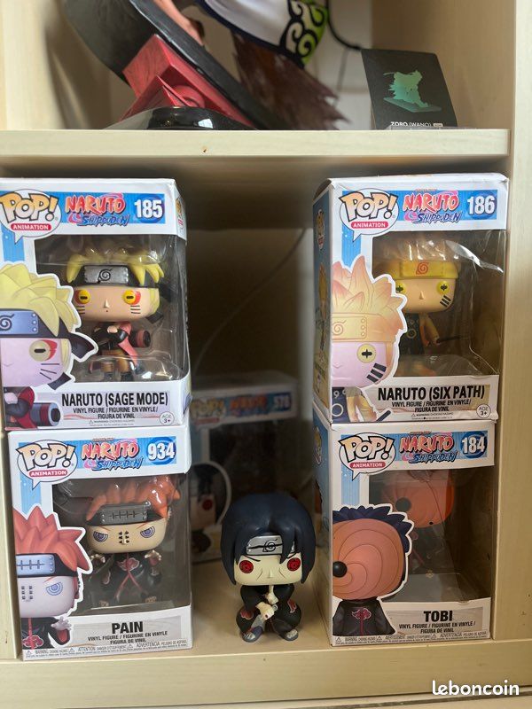 Collection figurines Naruto & One Piece – POP / Ichiban Kuji ...