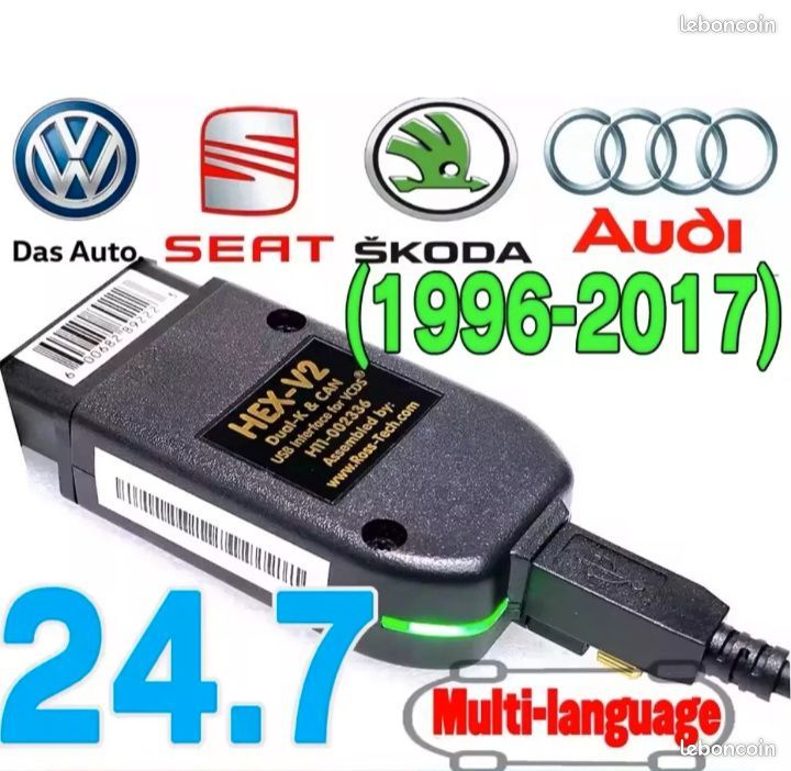 Vcds diag vagcom 24.7 nouvelle maj - Équipement auto