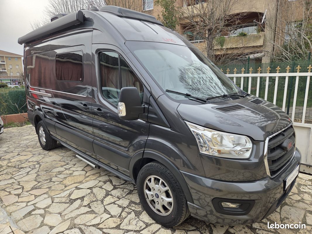 Fourgon LMC 590 INNOVAN- Ford transit 2,0l 170ch-Première main-4 places ...