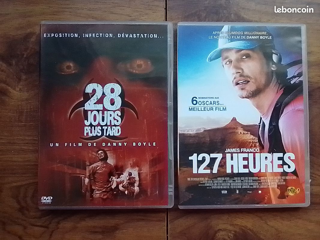 Films DVD de Danny Boyle - 127 heures et 28 jours plus tard - DVD - Films